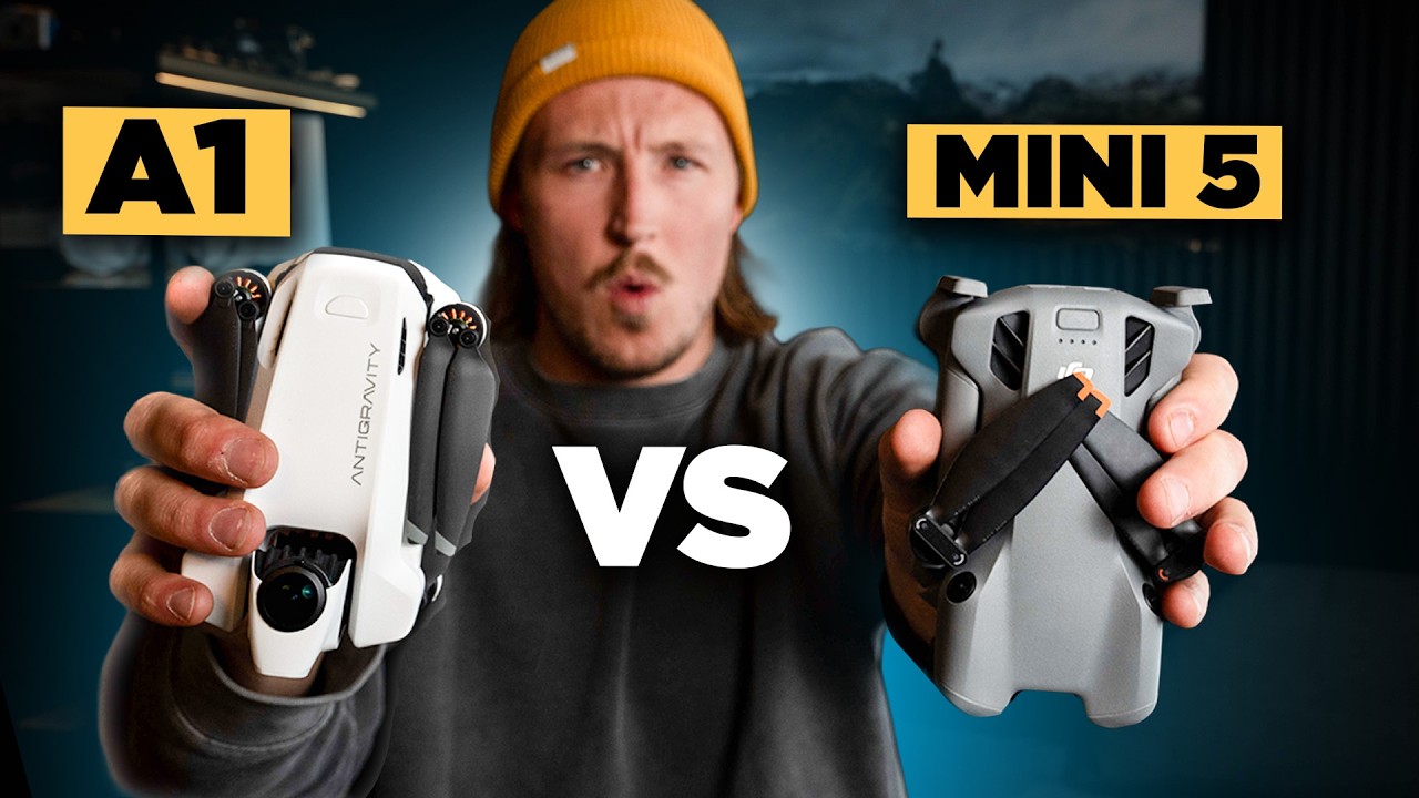 The Sub-250g Showdown DJI Mini 5 Pro vs. Antigravity A1—Which Mini ...