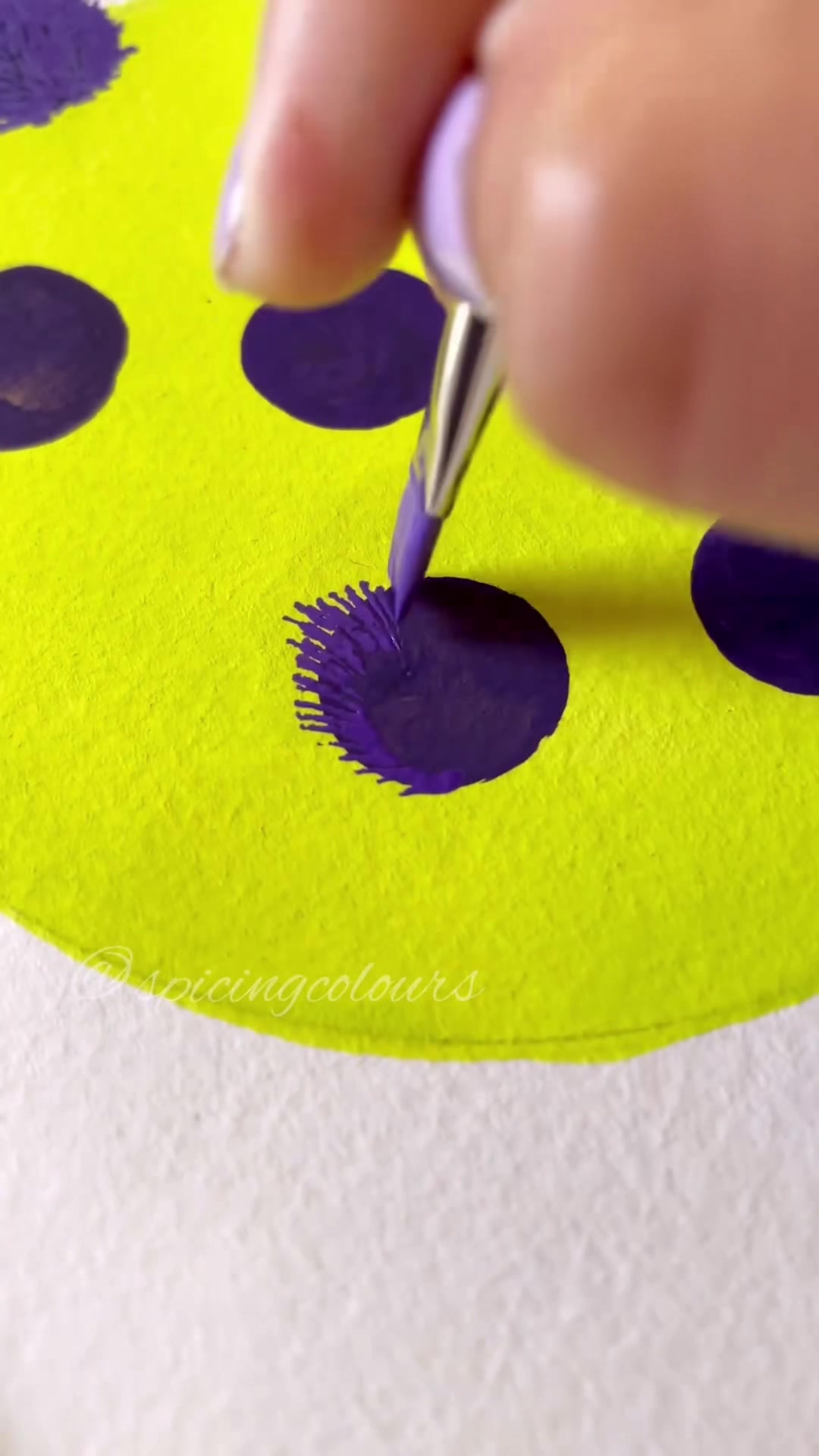 Why My Best Paintings Always Start With a Bright Yellow Circle